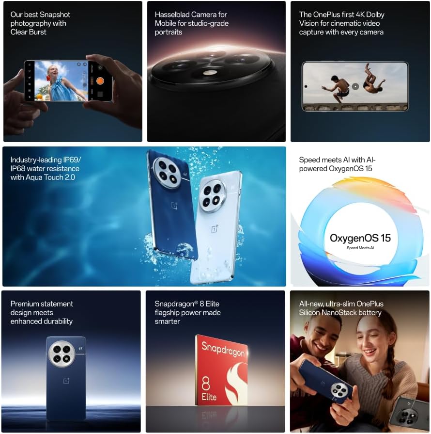OnePlus 13 Europe 512Go 16Go Midnight Ocean | Soldes 2026 et promos