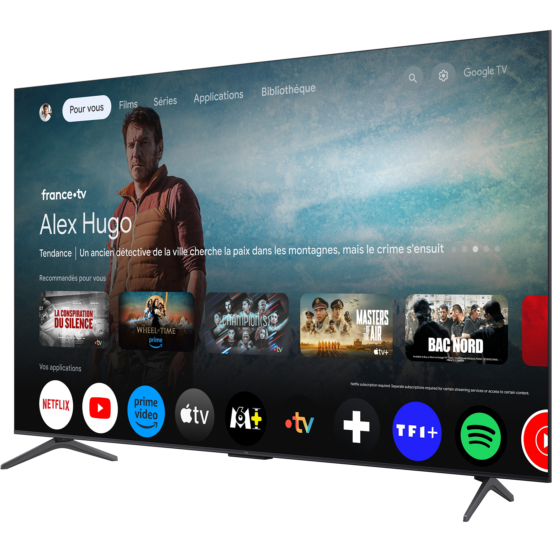 TCL 65C69K 2025 TV QLED Mini LED 65' | promo et prix