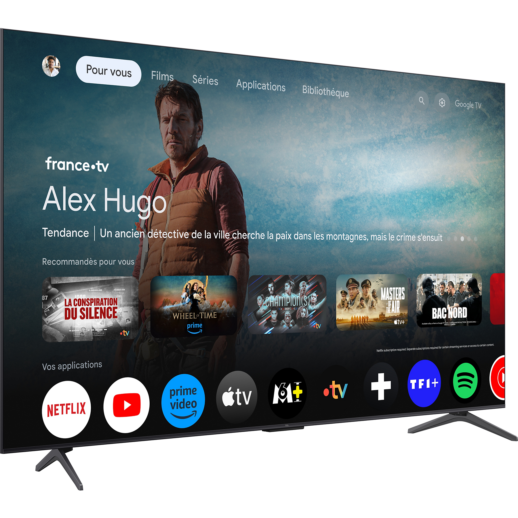 TCL 65C69K 2025 TV QLED Mini LED 65' | promo et prix