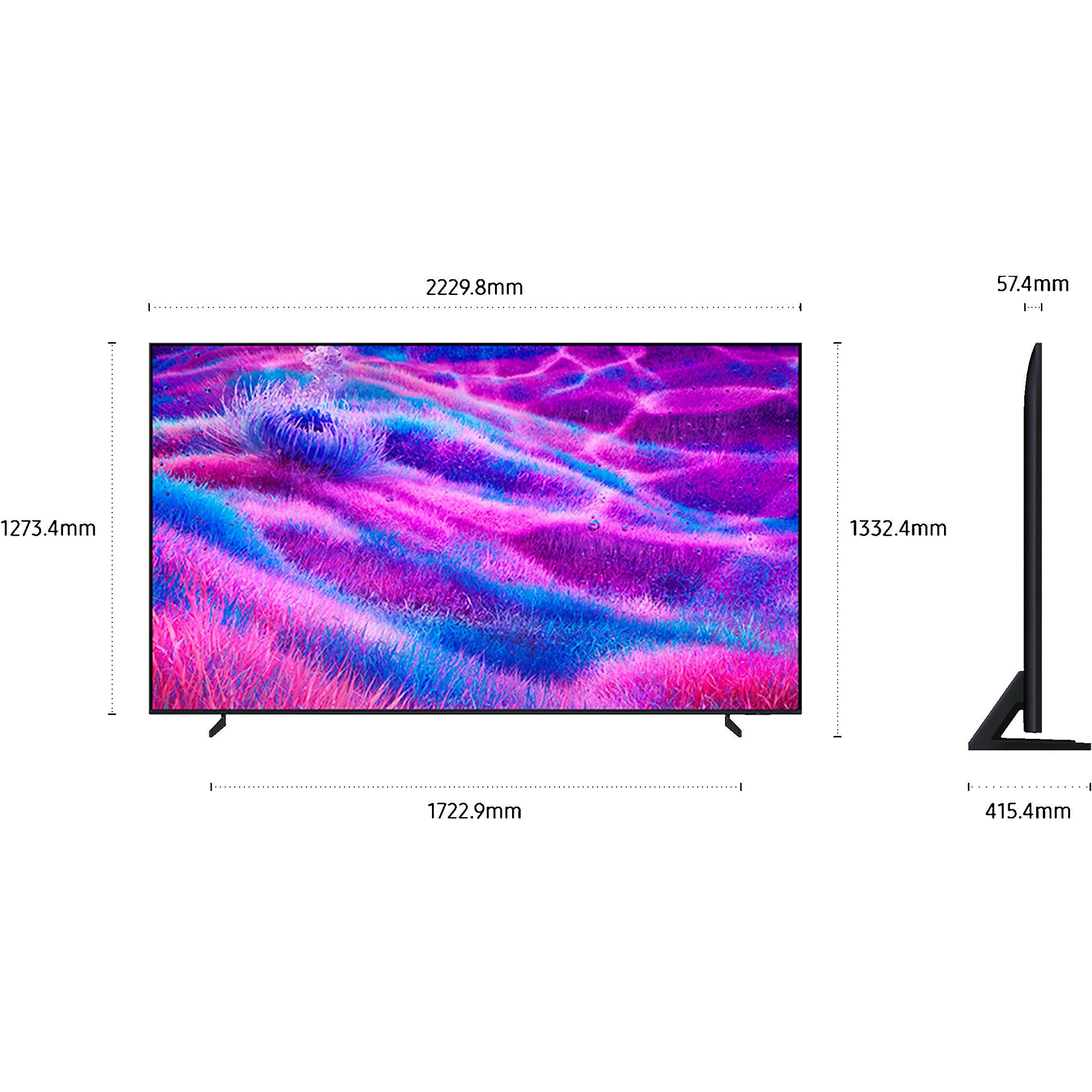 SAMSUNG TQ100QN80F Neo QLED 2025 100' | Soldes 2026 et promos