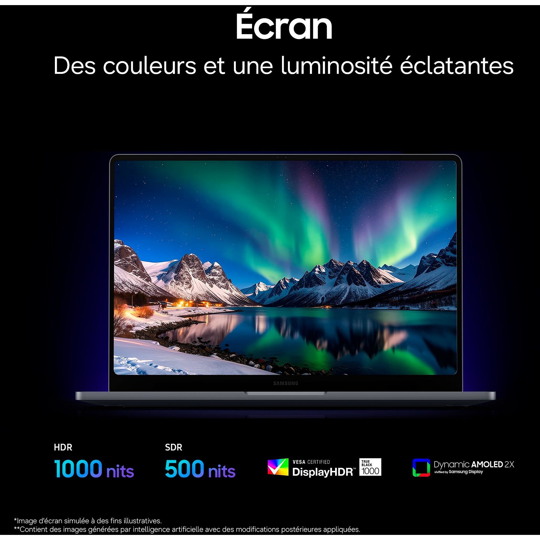 SAMSUNG Galaxy Book6 Ultra AI 16'' Tactile - Intel promo et prix