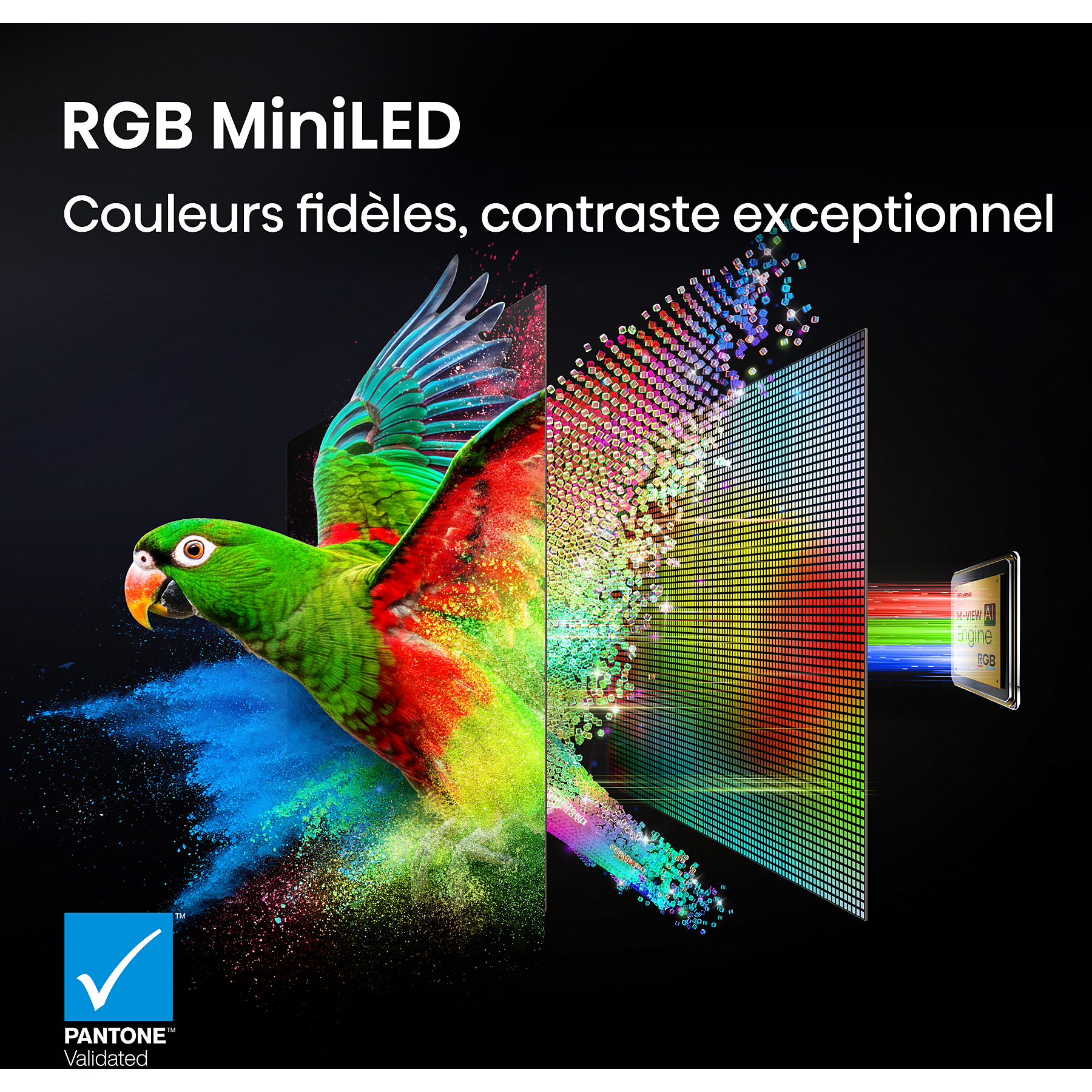 HISENSE 75UR8S - TV RGB Mini Led 75' | Bientot en promo pour les soldes