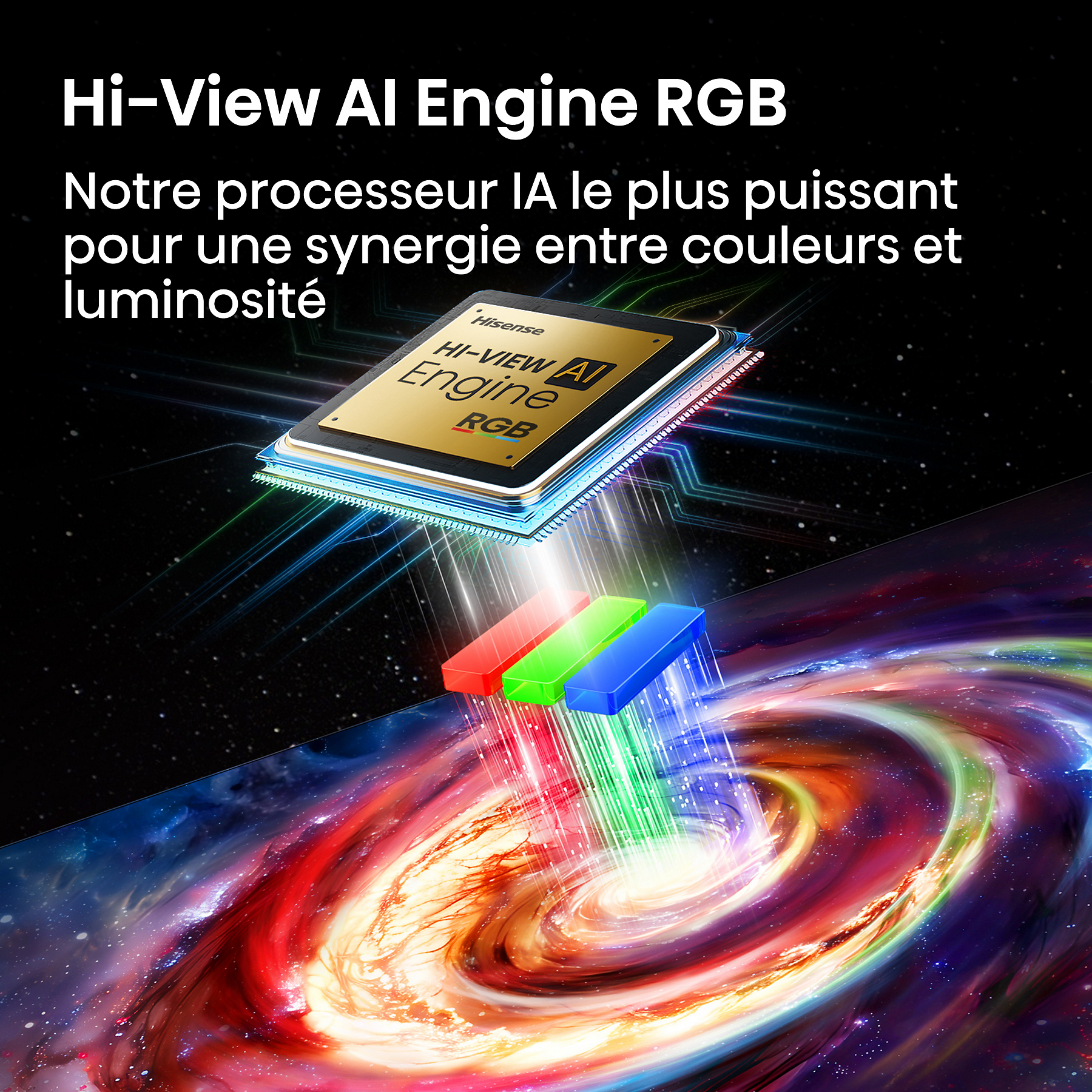 HISENSE 75UR8S - TV RGB Mini Led 75' | Bientot en promo pour les soldes