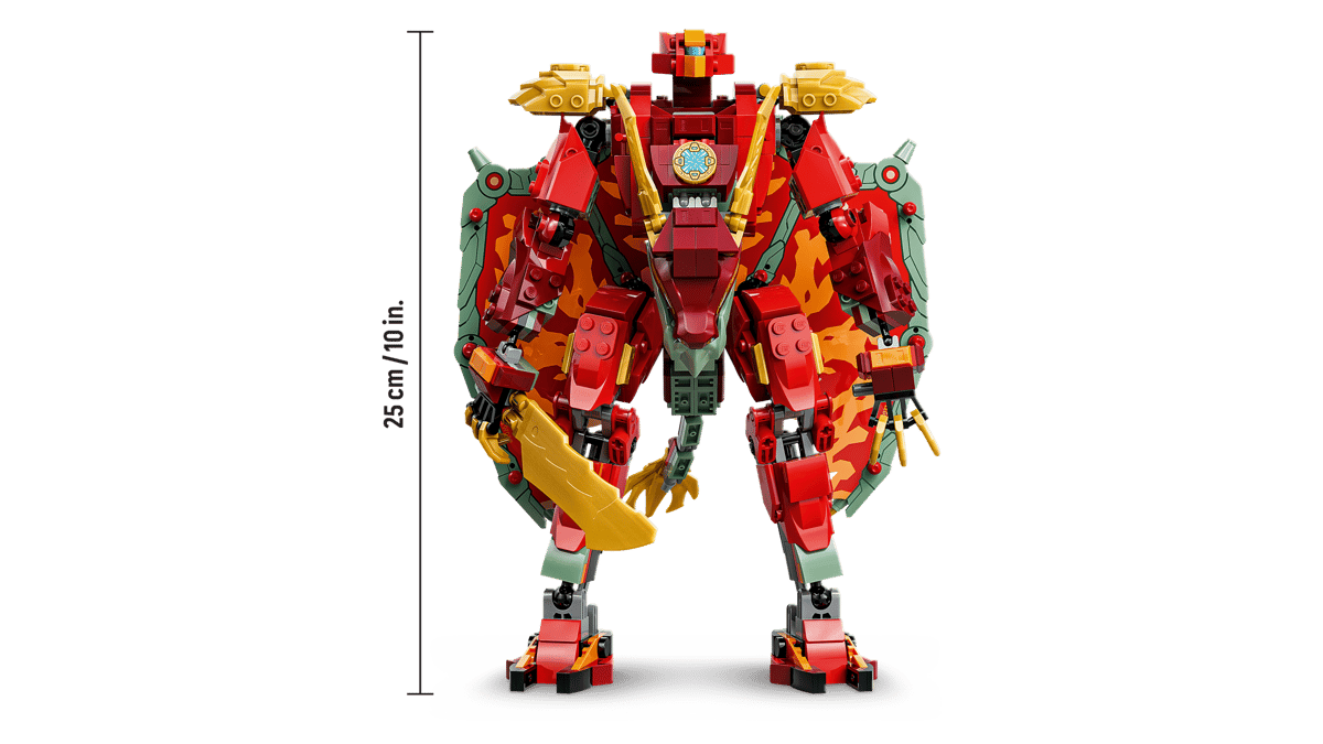 LEGO 71868 Le robot dragon transformable de Braséra - NINJAGO | Bientot ...