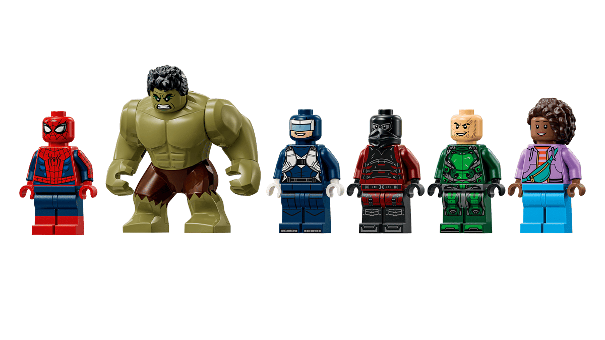 LEGO 76350 L'affrontement légendaire entre Spider-Man et Hulk - Marvel ...
