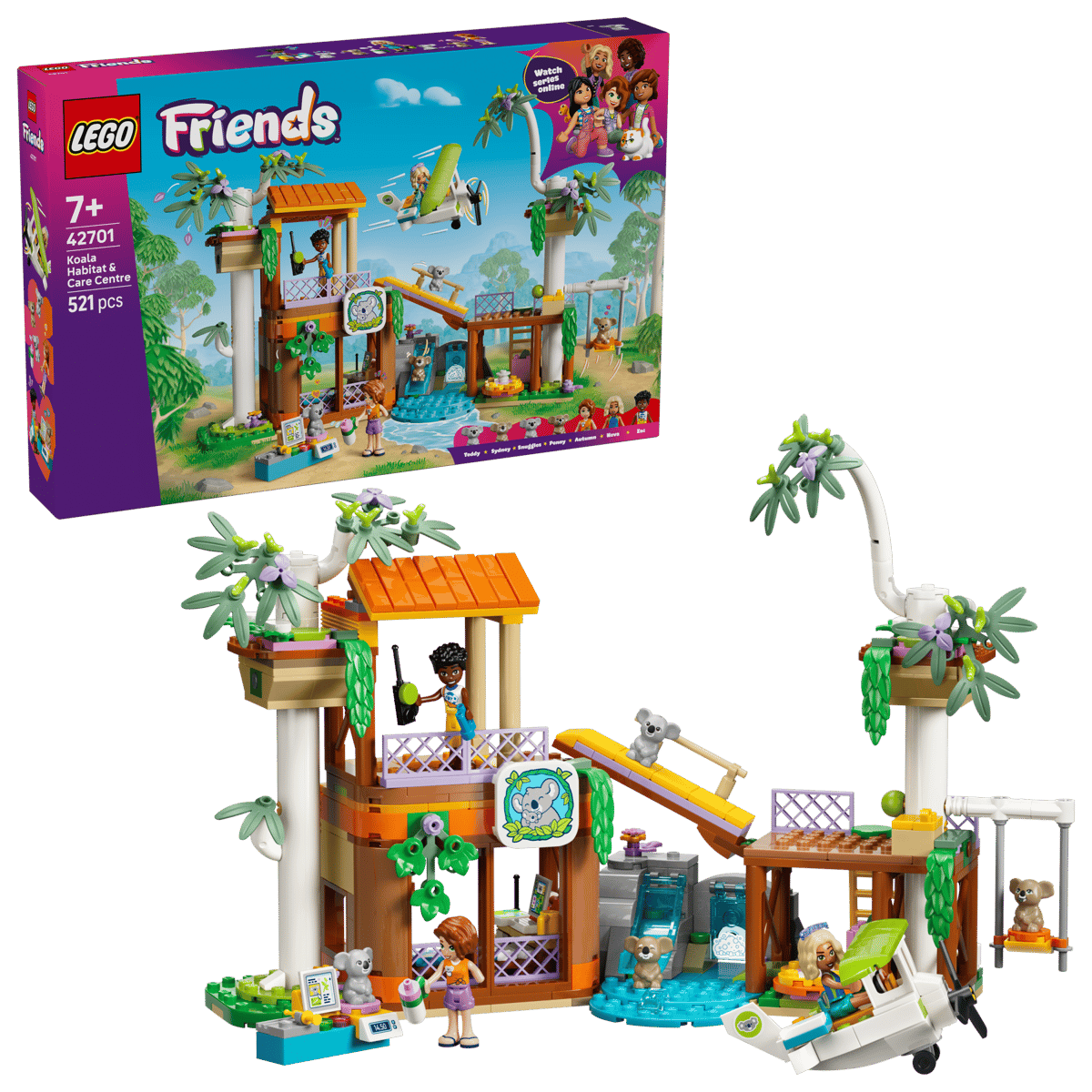 LEGO 42701 L'habitat et le centre de soins des koalas - Friends ...