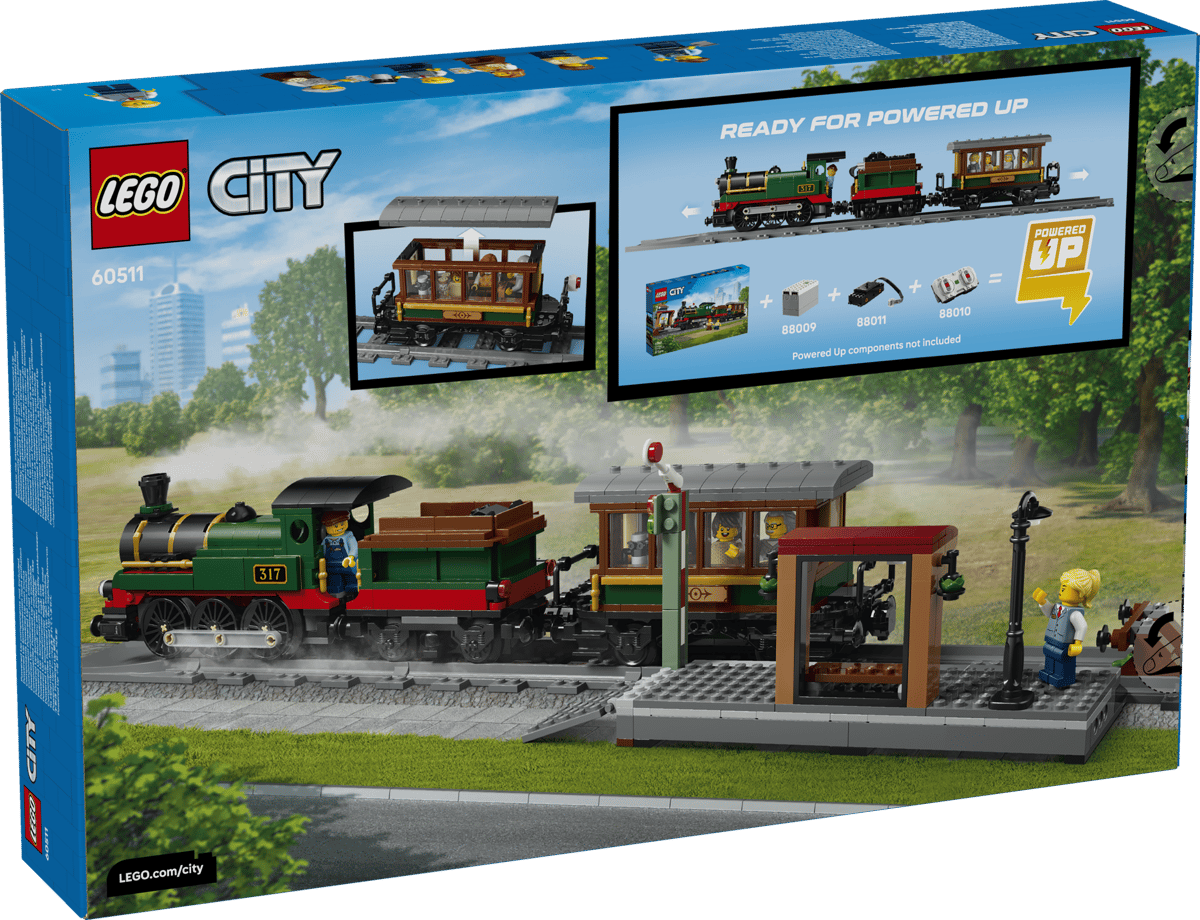 LEGO 60511 Le train à vapeur rétro - City | Bientot en promo pour les ...