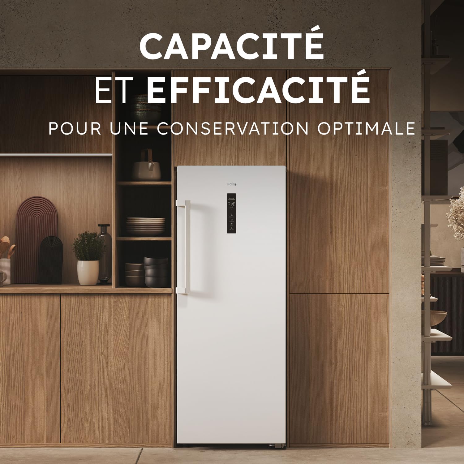 HAIER H4F226WEH1 - Congélateur armoire | Soldes 2026 et promos