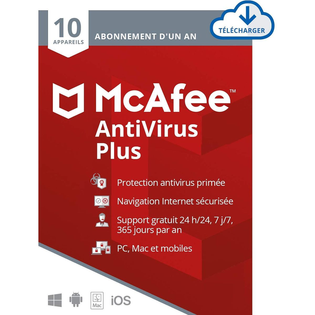 Cadeau : Mcafee offert pour l'achat d'un Pc ACER