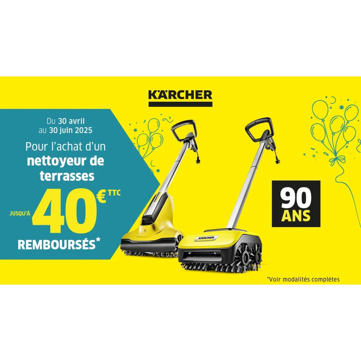 Promo Kärcher PCL 6 : 40€ remboursés sur Bonne-promo