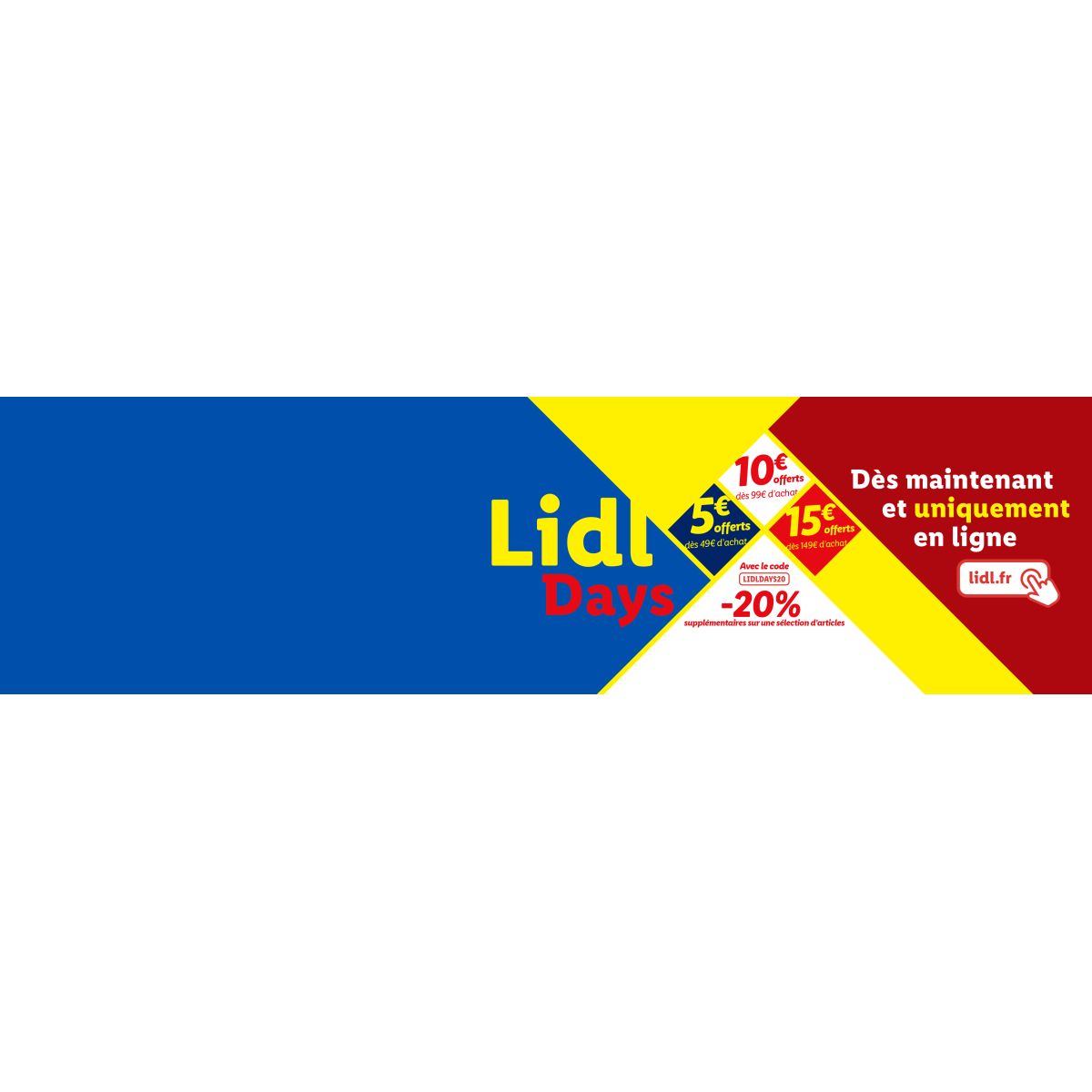Code promo LIDL : économisez 20% sur une sélection